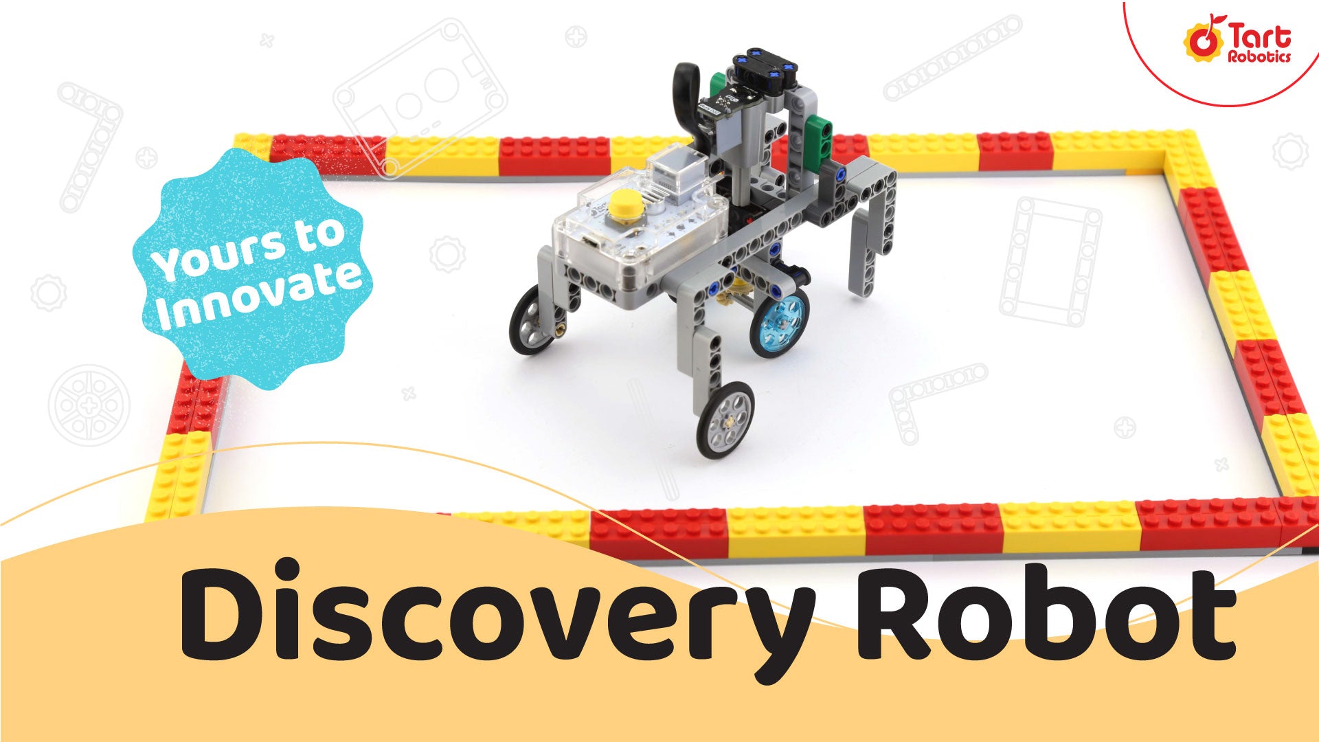 Build LEGO®-compatible Discovery Robot – Tart Robotics